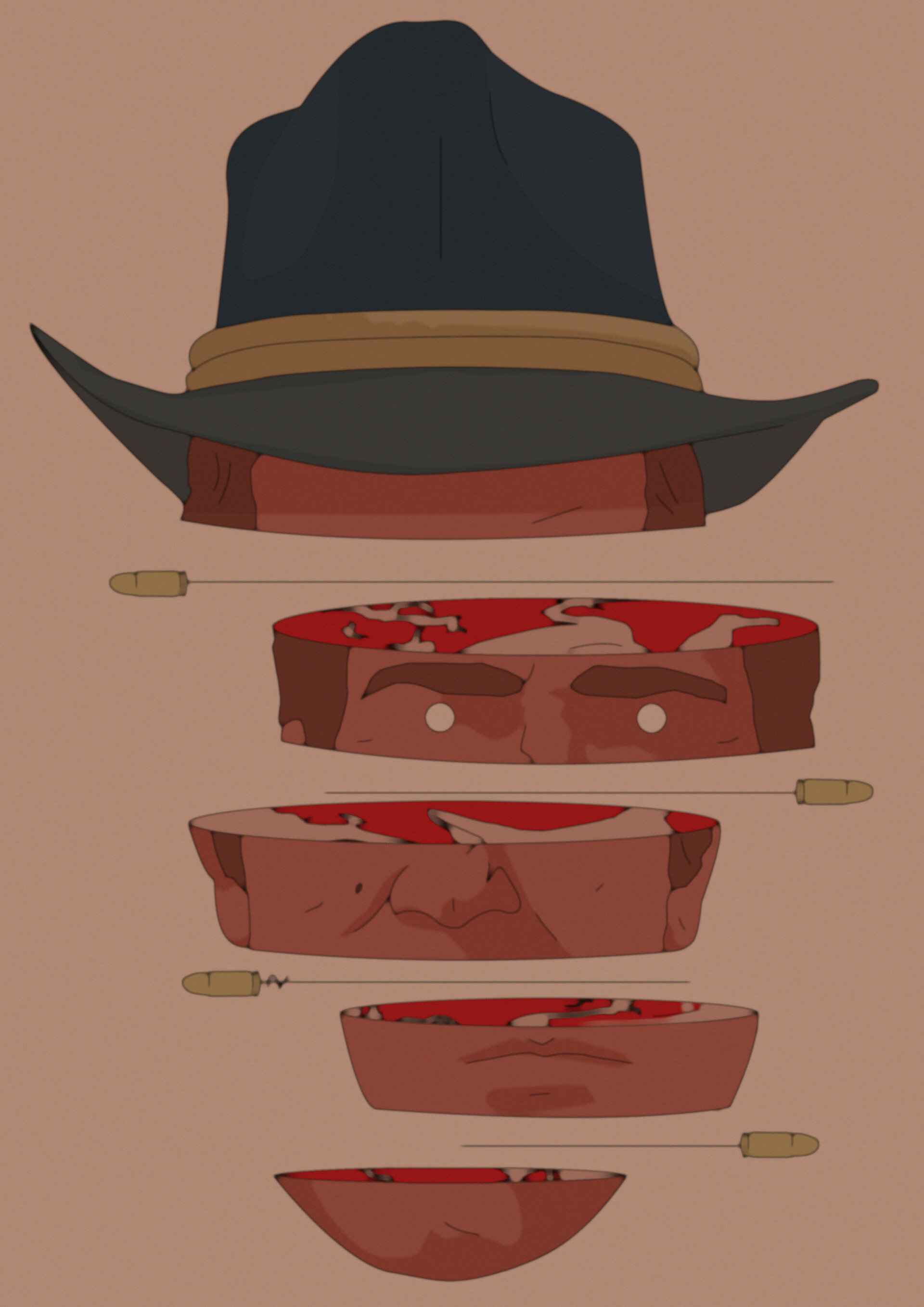 ArtStation - 'Bullet' Red Dead Redemption.