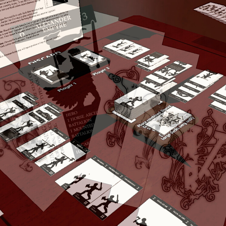 ArtStation - “V Division” Card Game