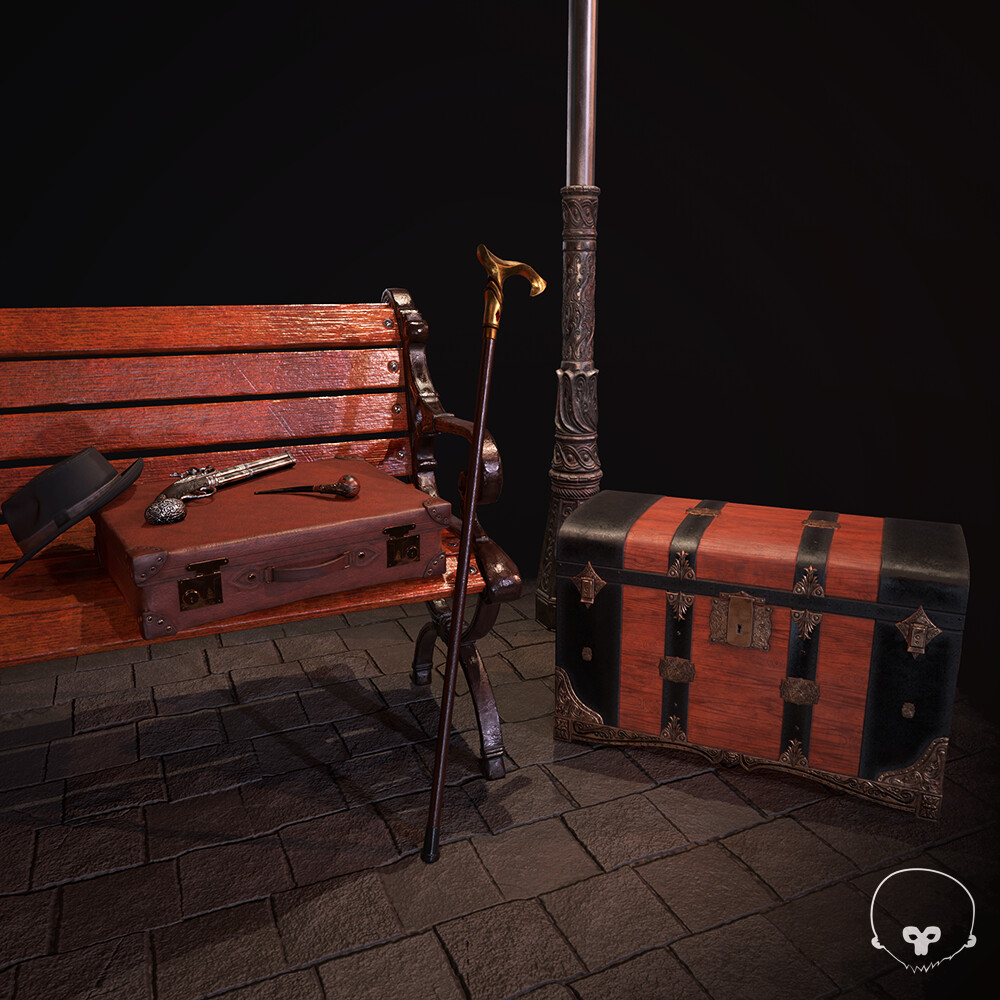 ArtStation - Victorian Props