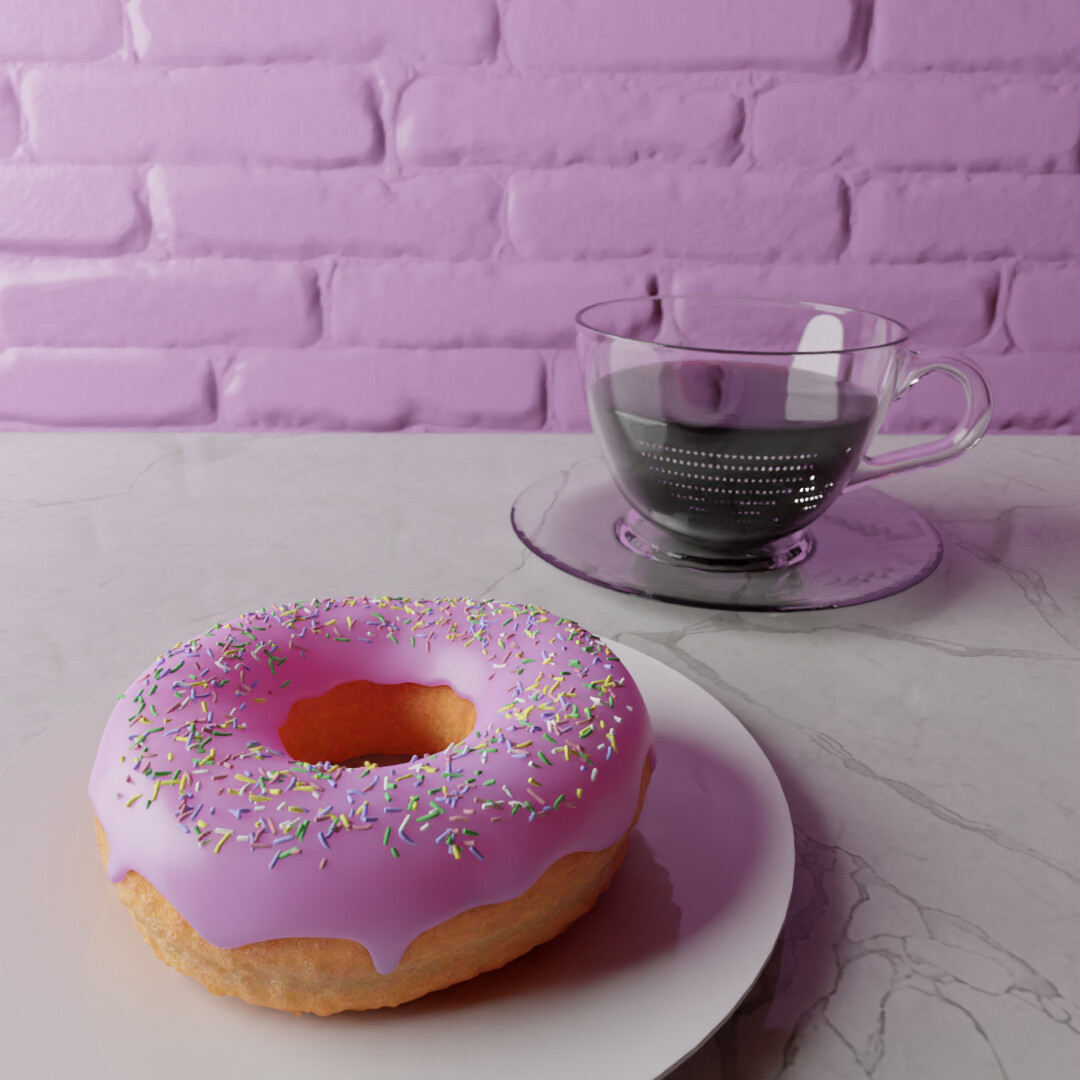 ArtStation - 3D Donut