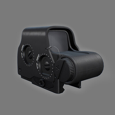 ArtStation - Holographic Sight S - FPS Gun Attachment for Unreal Engine ...