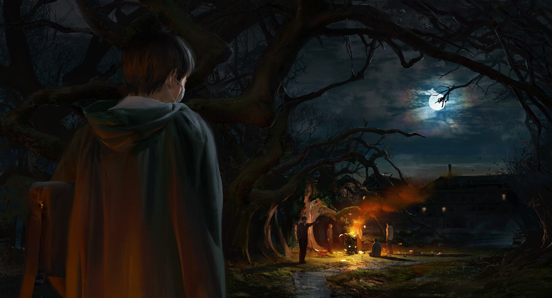 ArtStation - The Night School | Keyframe 1