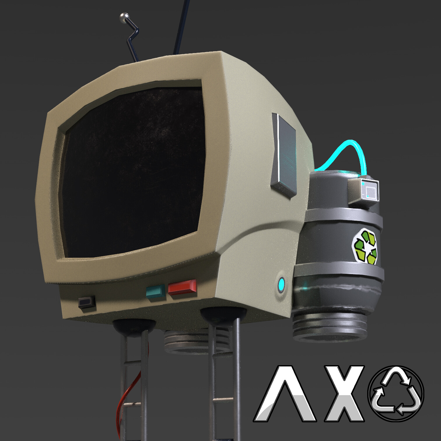 ArtStation - Trash Dex - Textures