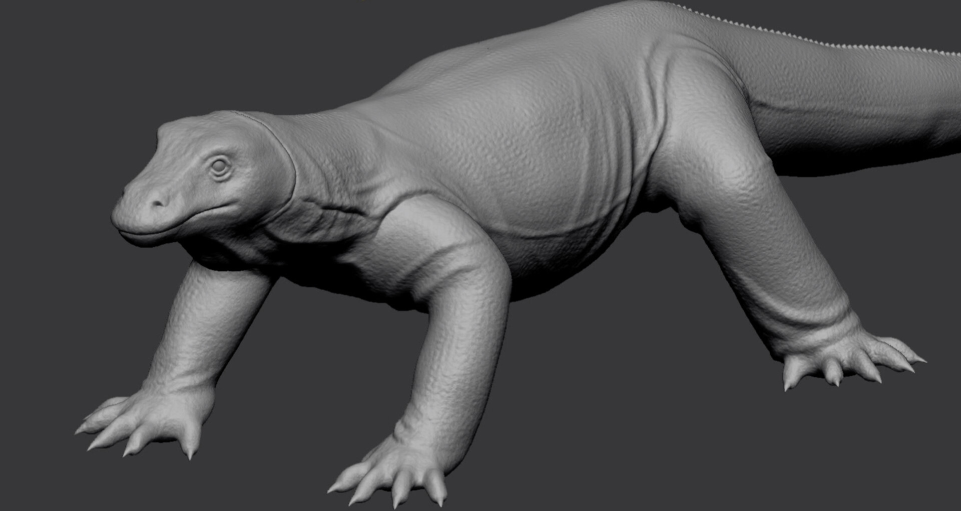 ArtStation - Komodo Dragon