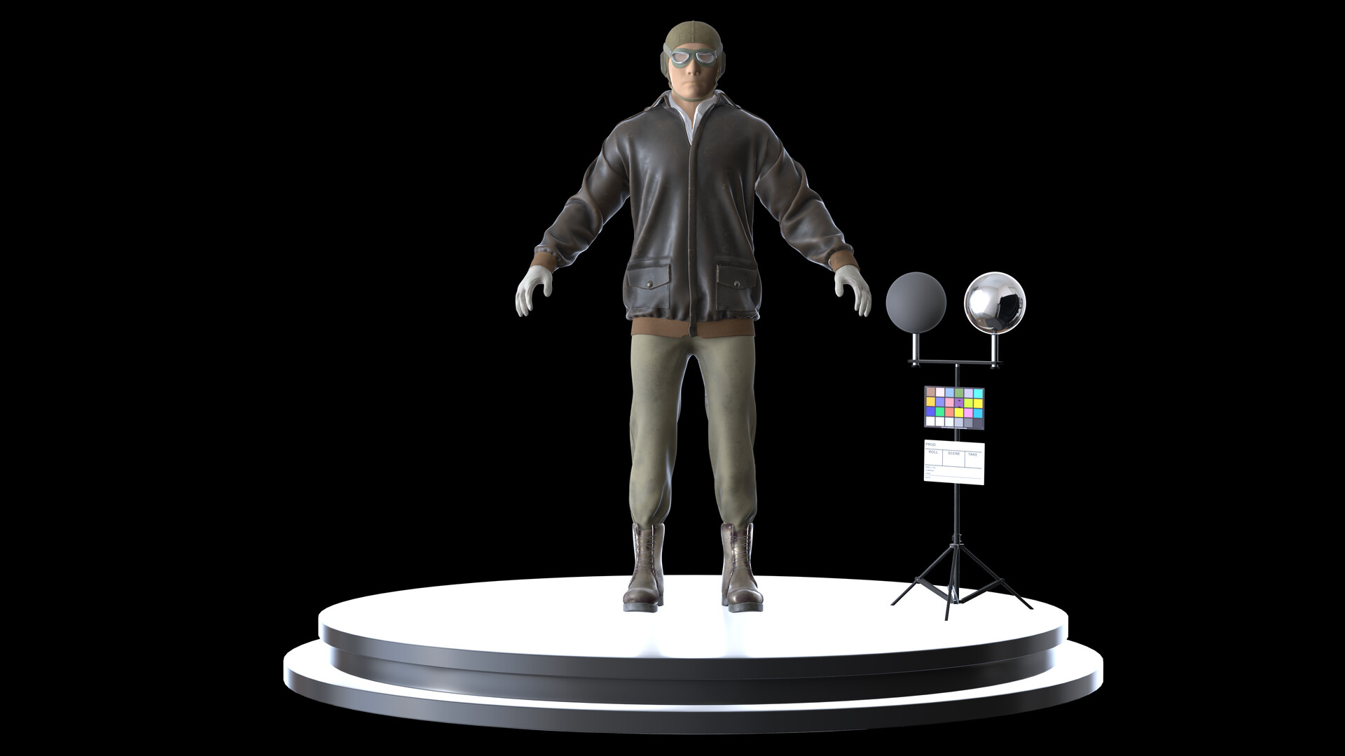 ArtStation - B17 Pilot