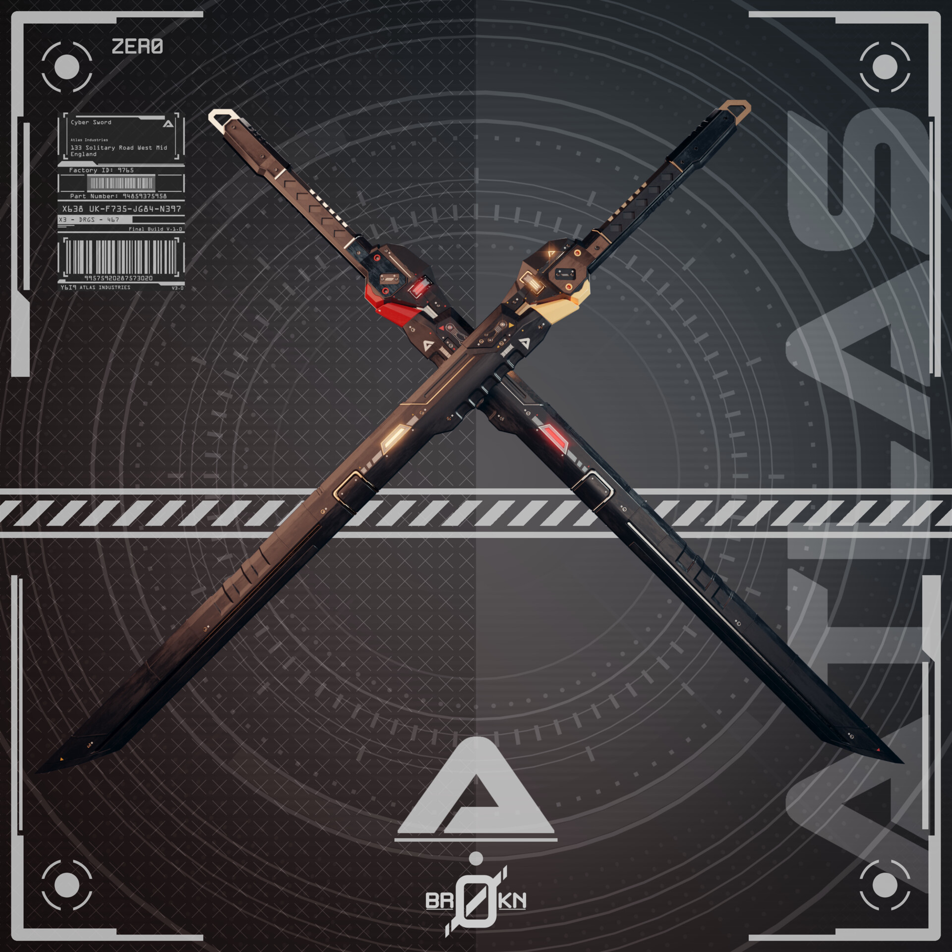 ArtStation - Cyber-Sword