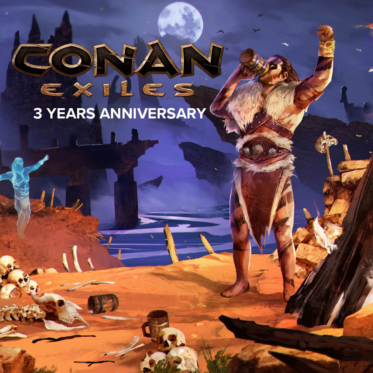 ArtStation - Conan Exiles 3 Years Anniversary