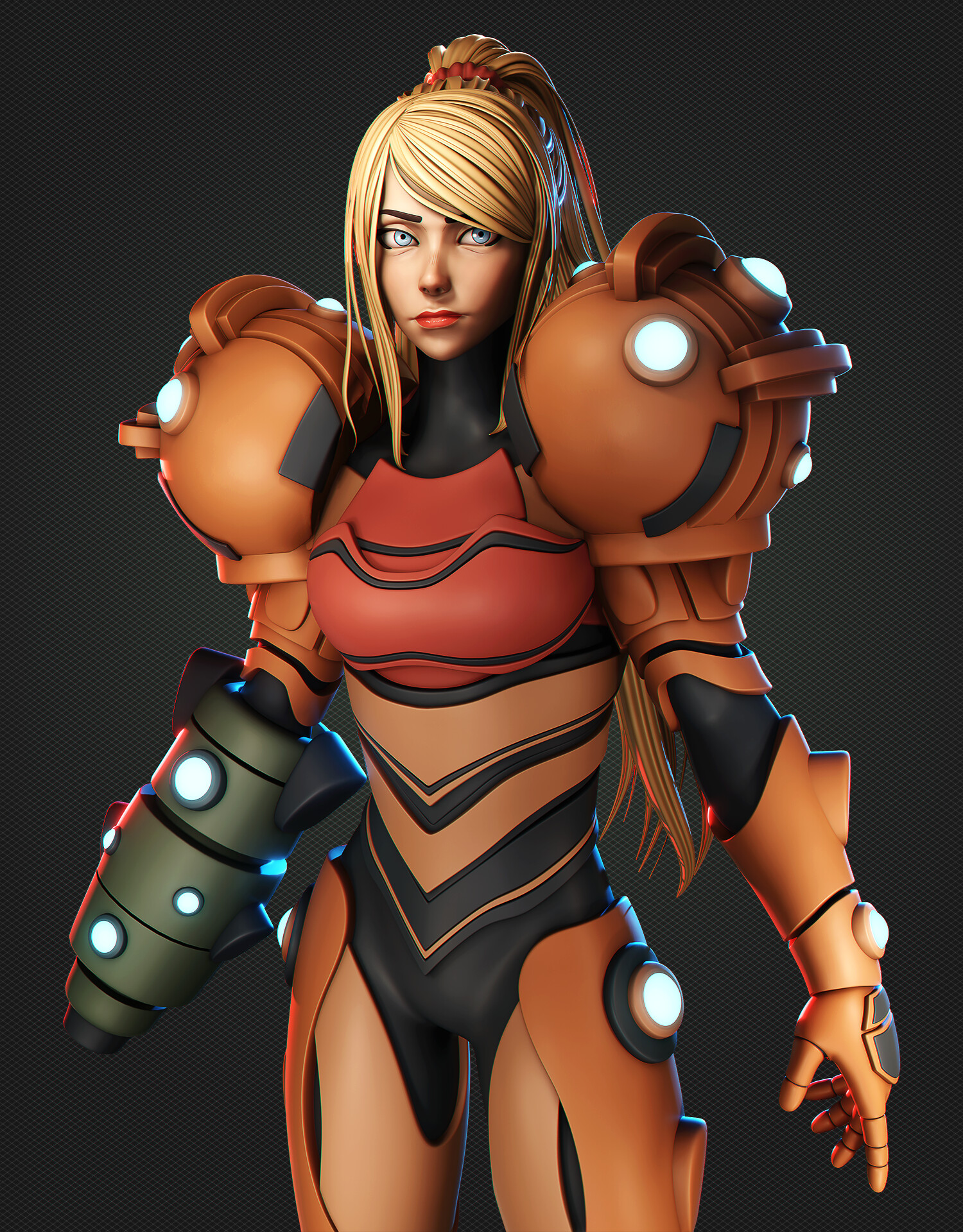 ArtStation - Samus Aran - Metroid
