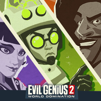ArtStation - Evil Genius 2 - Scheme Images