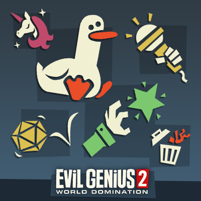 ArtStation - Evil Genius 2 - Iconography
