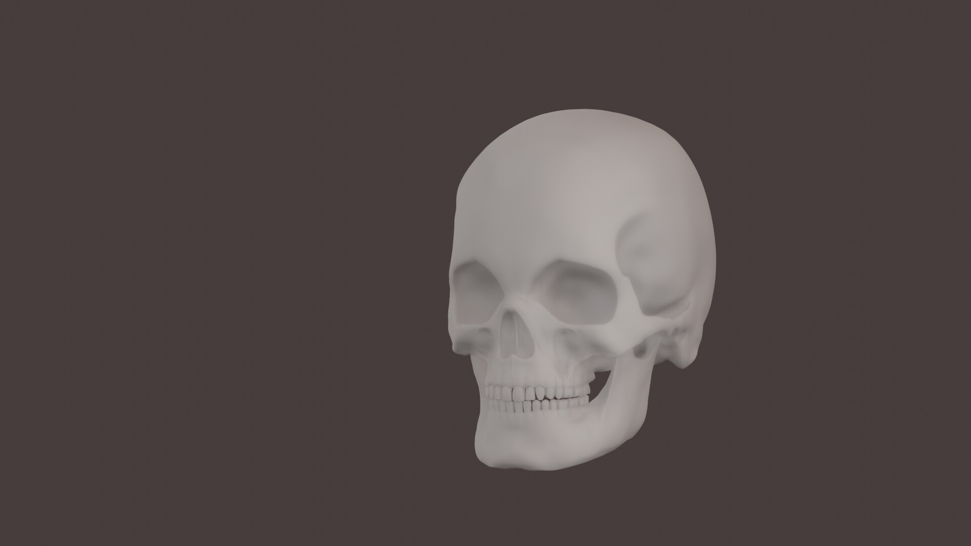 ArtStation - Skull 3D model