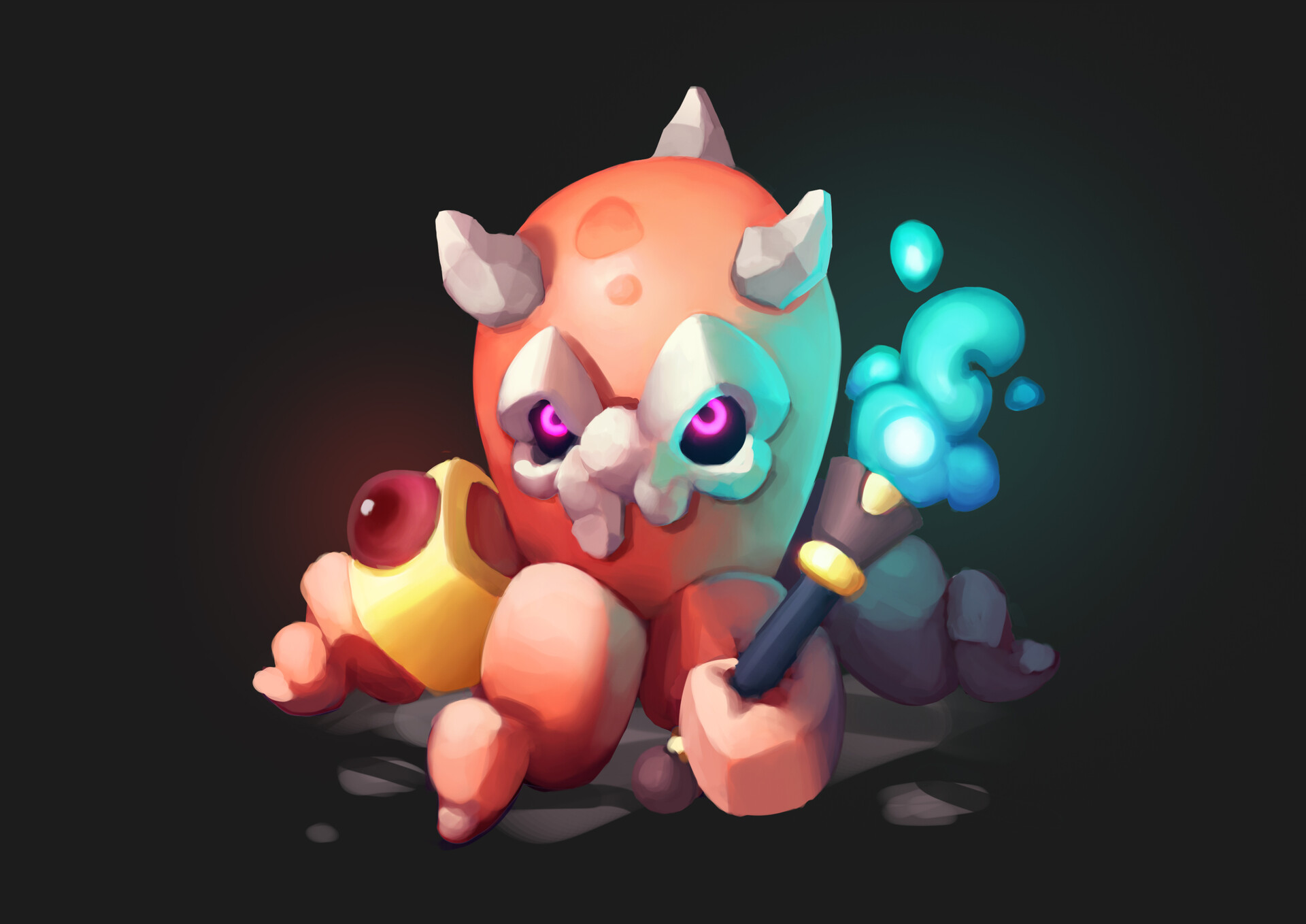 ArtStation - Octoboss - Treasure Guardian