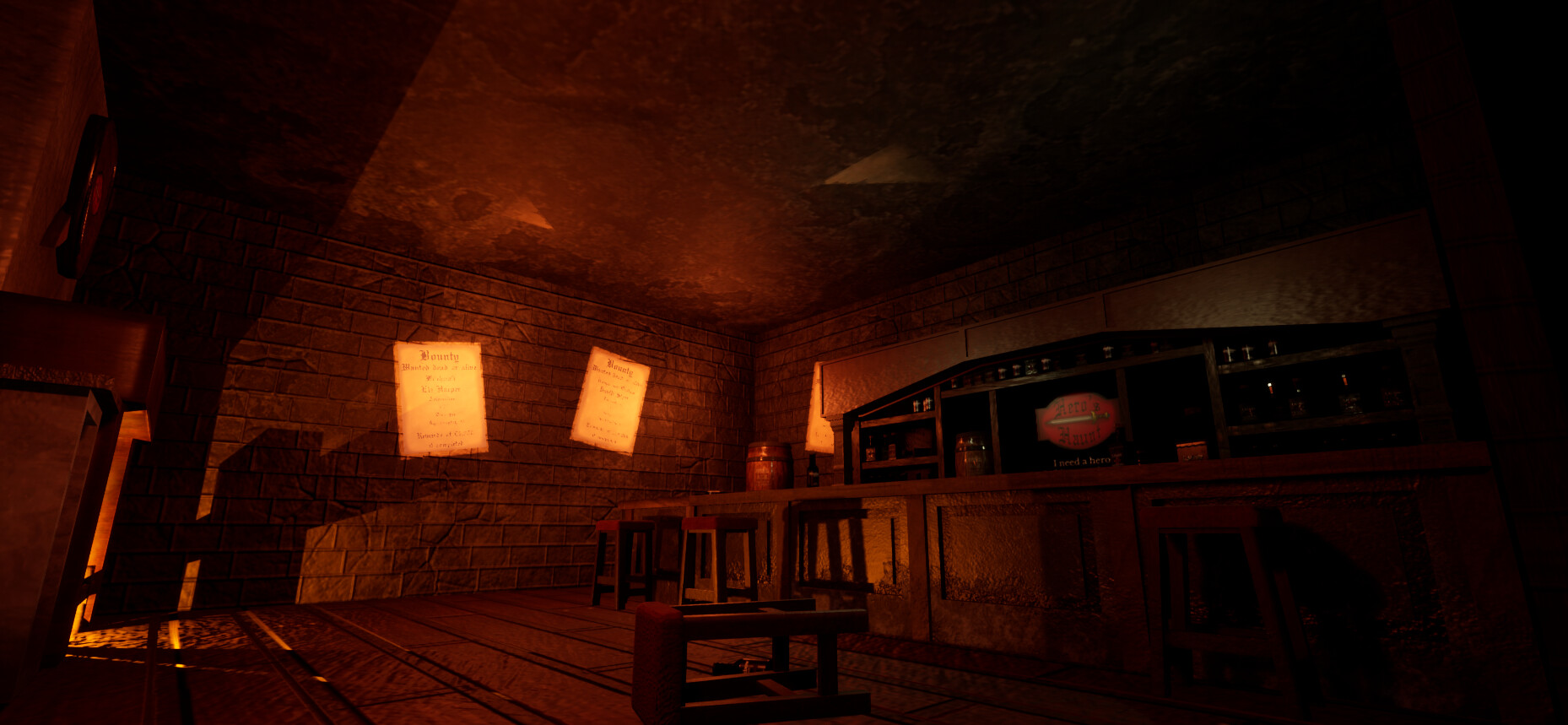 ArtStation - Hero's Haunt Tavern