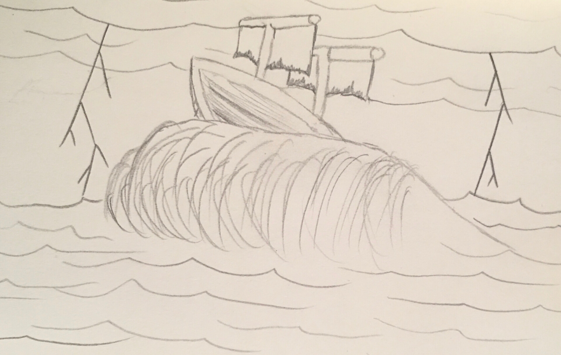 Louis Turcotte (full rough projects) - Inktober52 Week 20: Flow