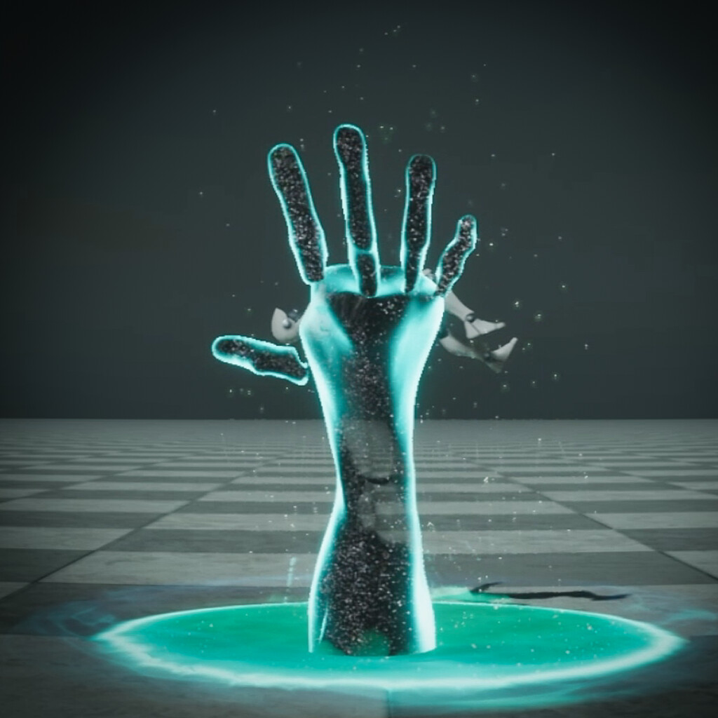 austinhanson - Spectral Hand Death Animation (Real Time)