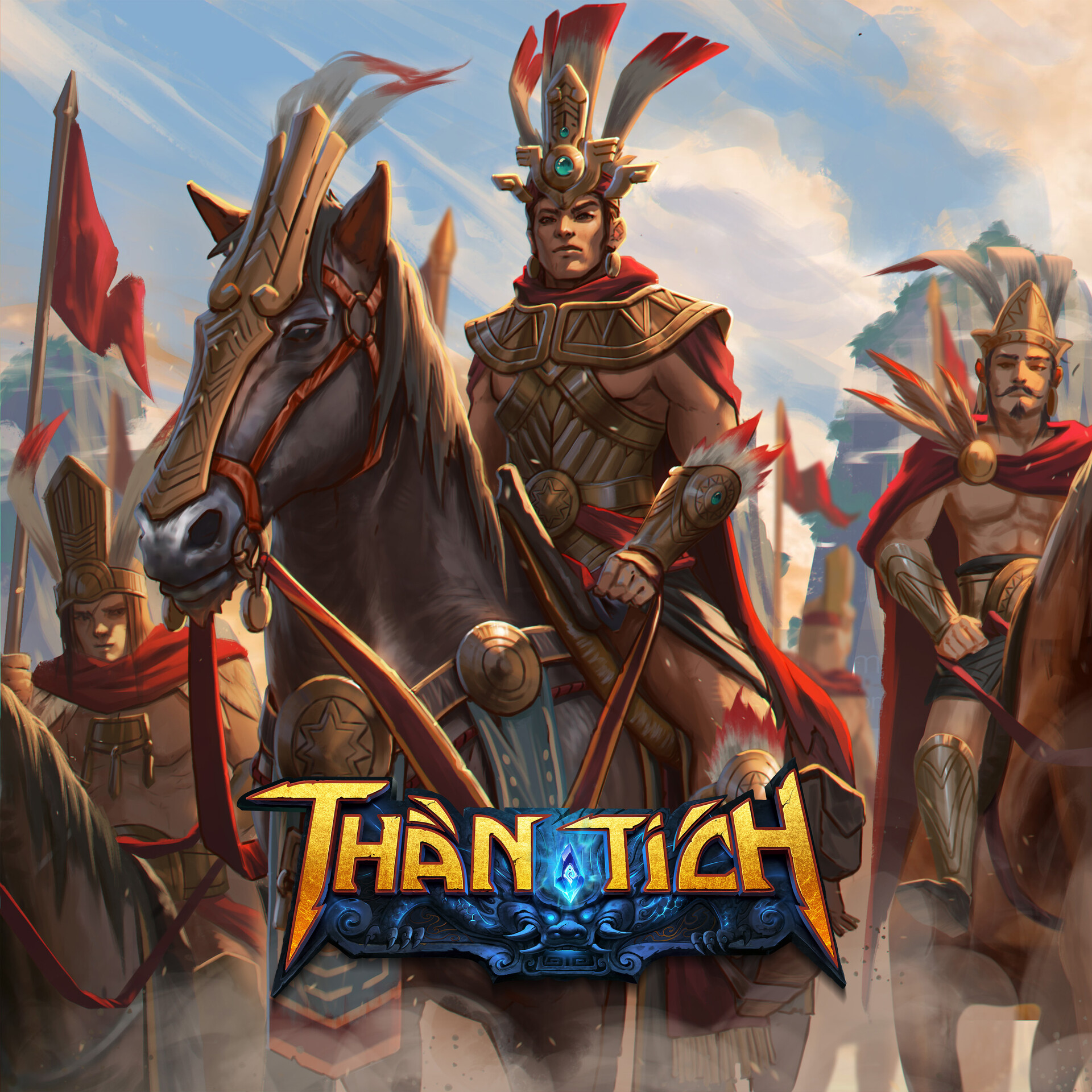 ArtStation - Lac Viet commander - Work did for Than Tich Project