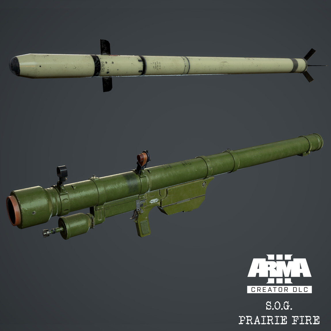 ArtStation - 9K32 Strela missile launcher
