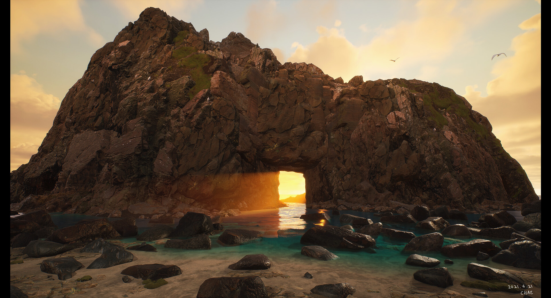 ArtStation - UE4 Env Practice...