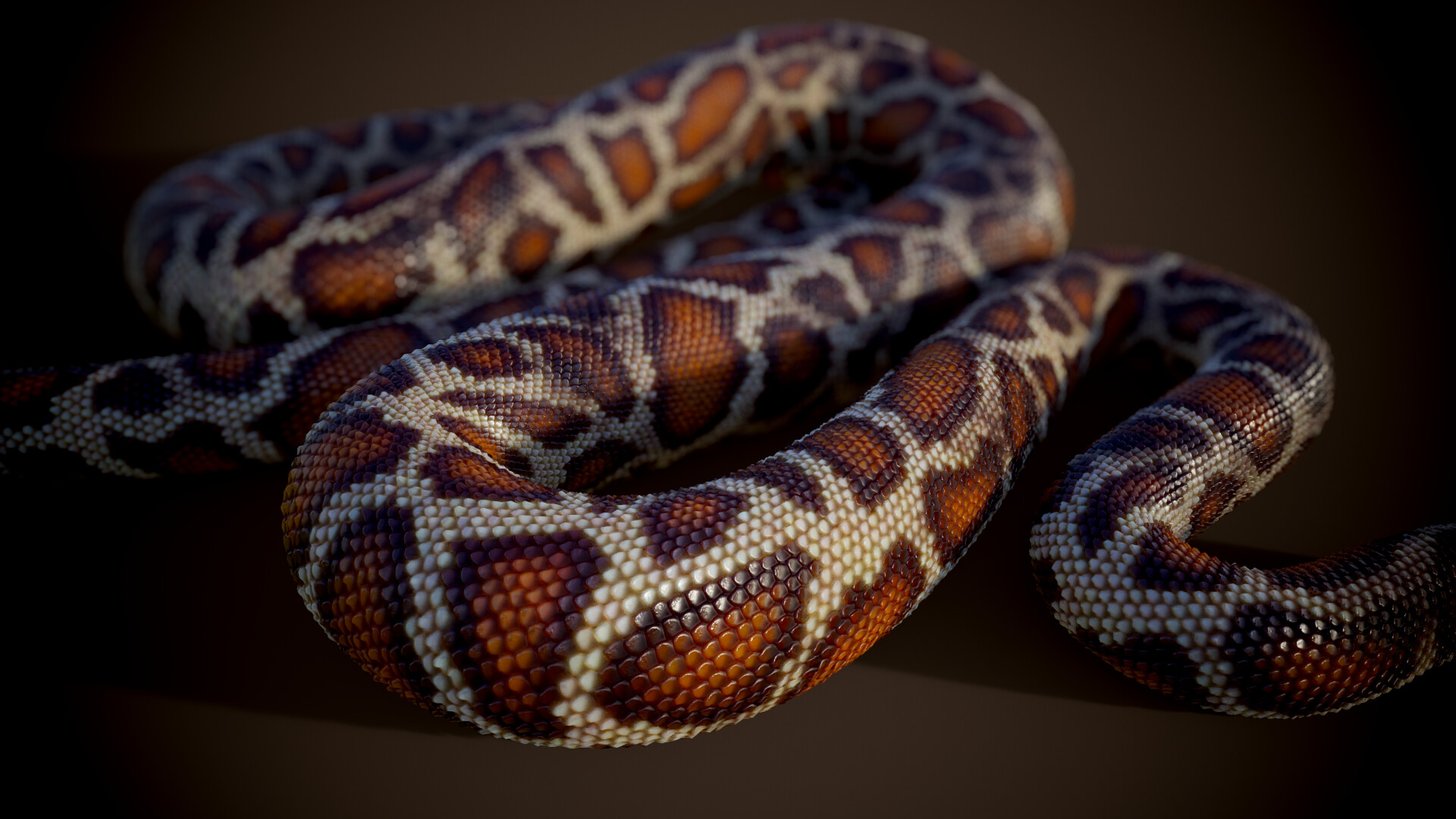 ArtStation - Snake skin smart material