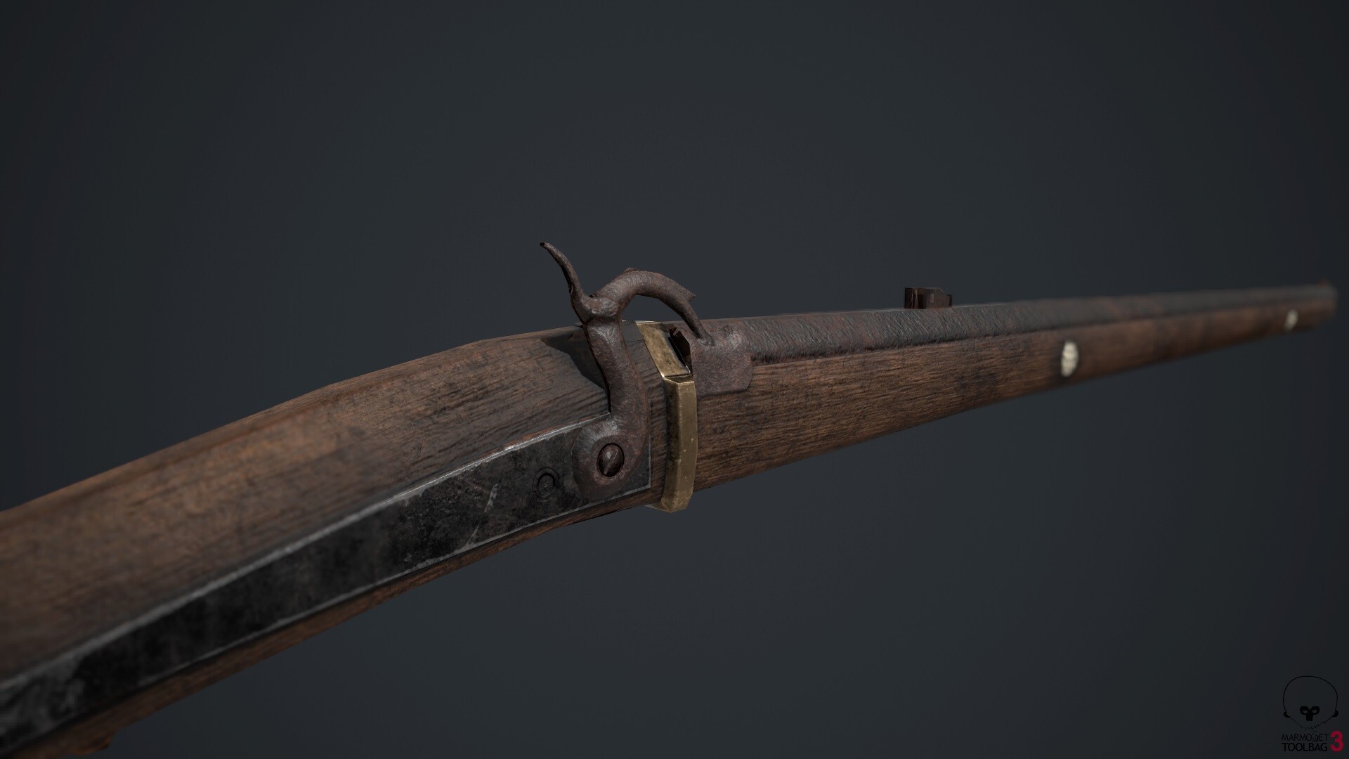 ArtStation - Japanese Tanegashima Style Percussion Musket