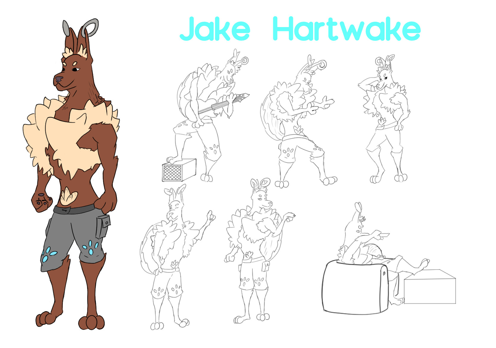 ArtStation - Jake and Matilda