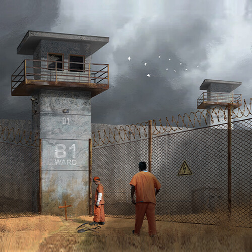 ArtStation - Prison Camp