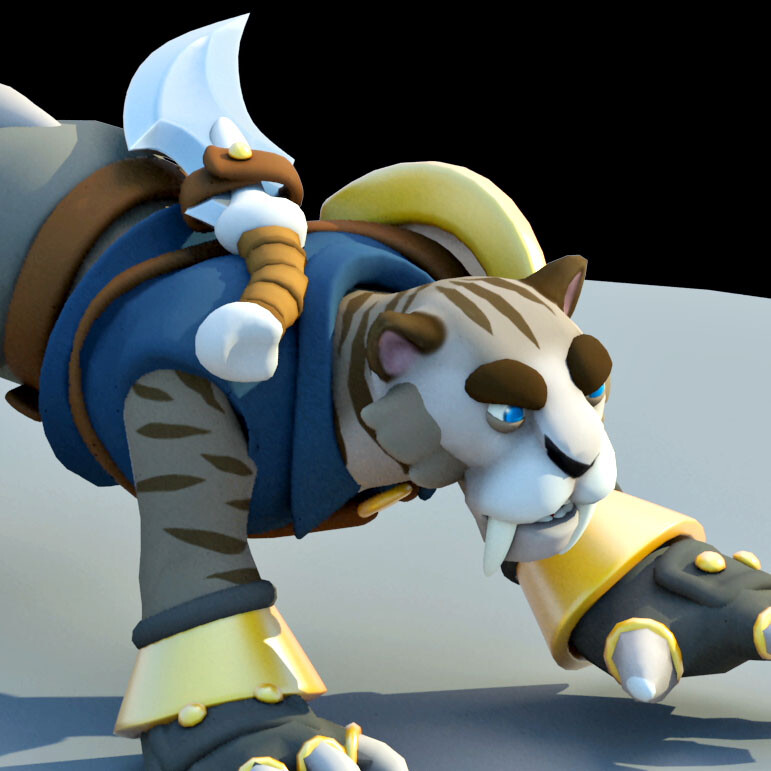 ArtStation - Sabertooth cycle - run