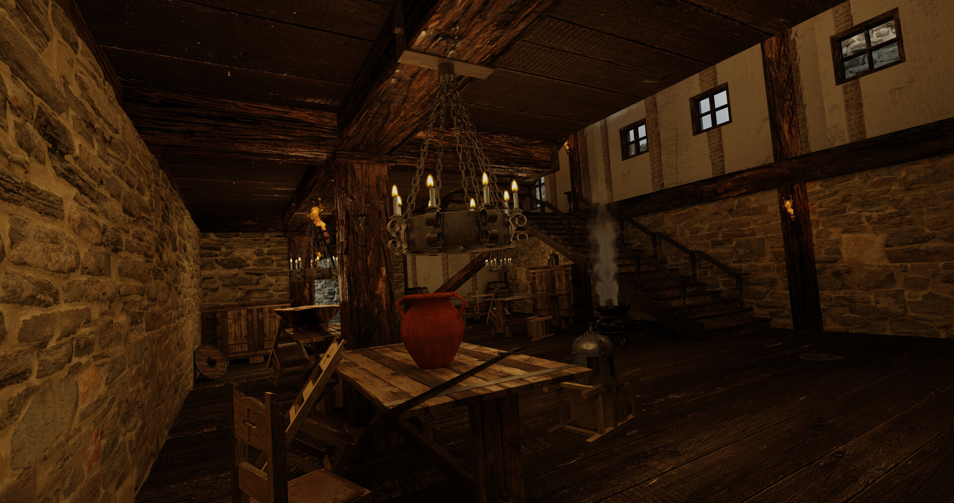 ArtStation - GAME ENVIRONMENT CONCEPT : Medieval Scenery II