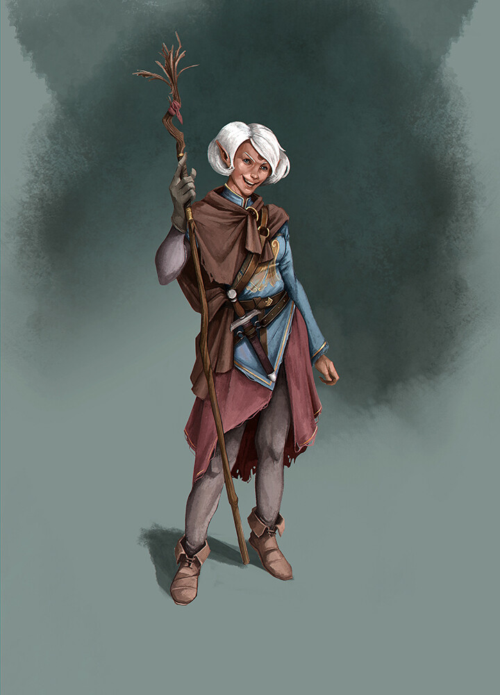 ArtStation - Olga - D&D Character
