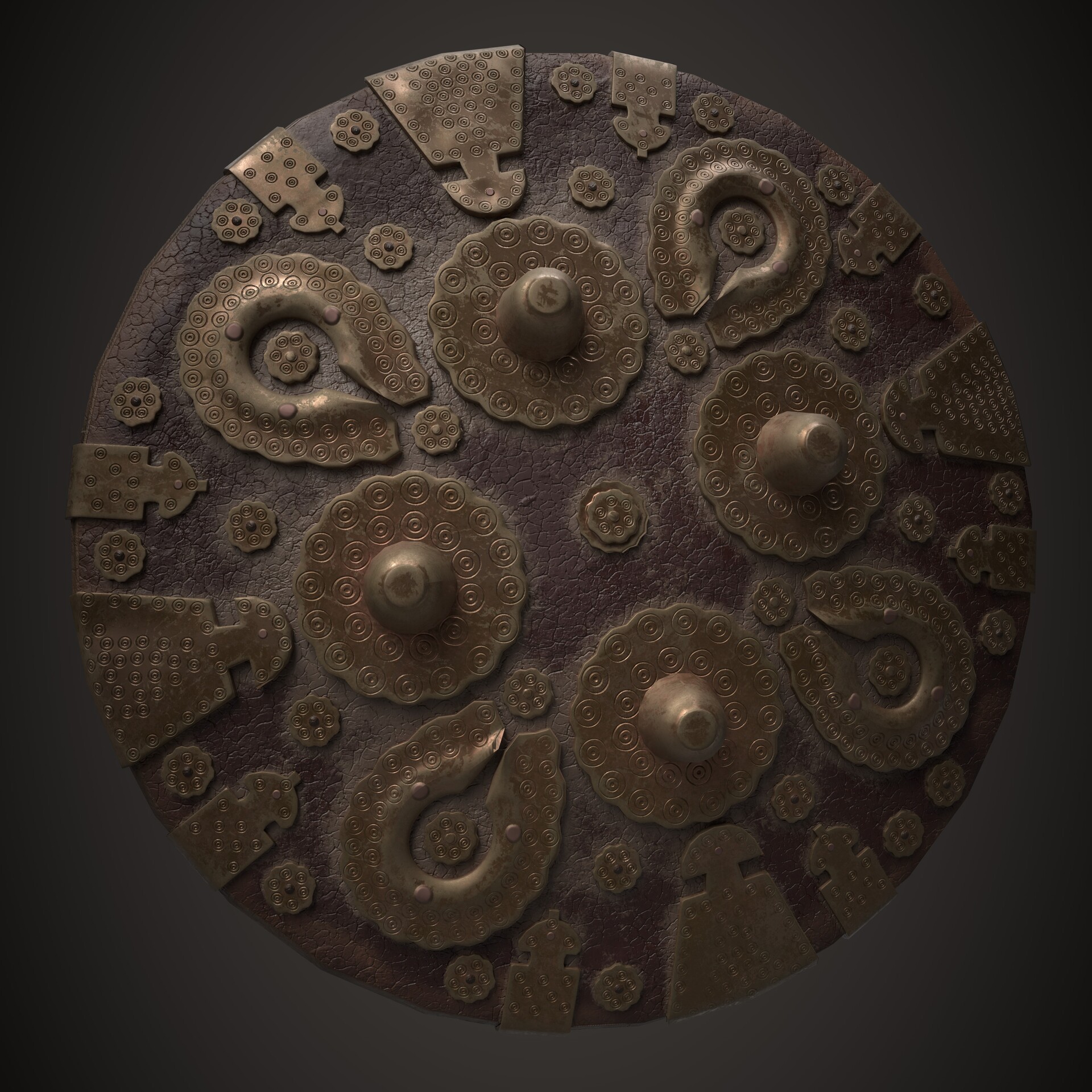 ArtStation - 19th Century Baluchi Shield