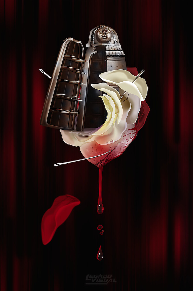 ArtStation - Blood Queen: Elizabeth Bathory