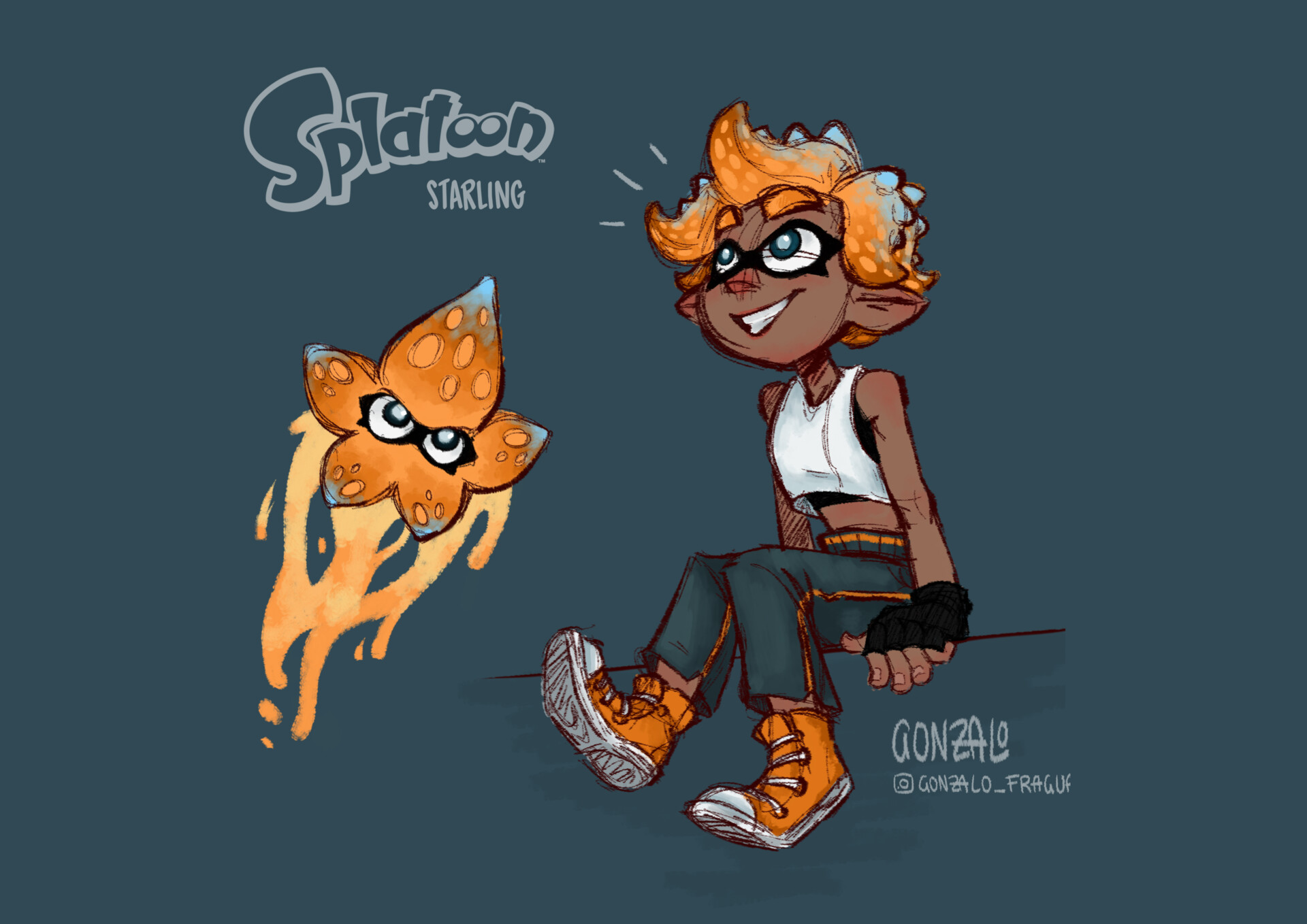 ArtStation - Splatoon - Character Concept