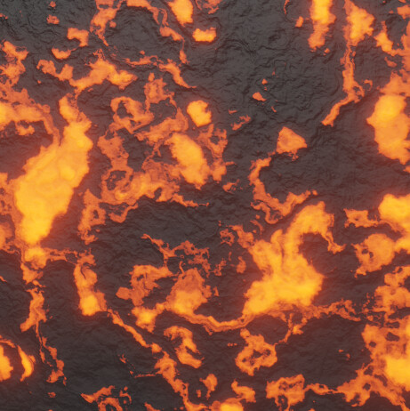 ArtStation - LAVA SHADER (BLENDER NODES)