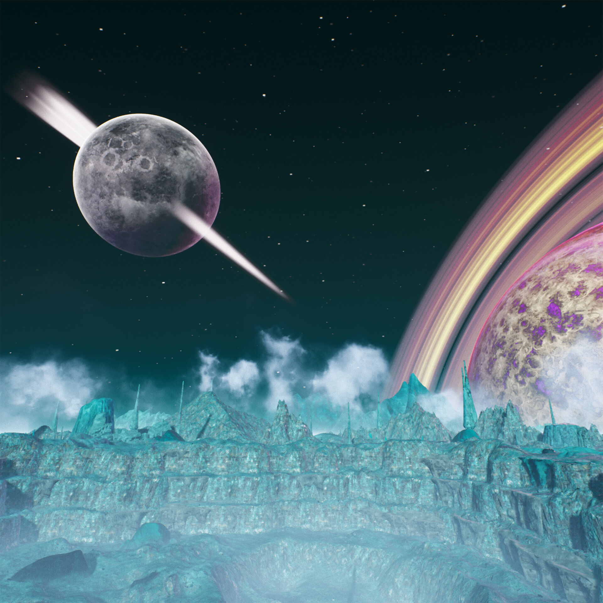 ArtStation - Xalirr Copper Planet [UE4]