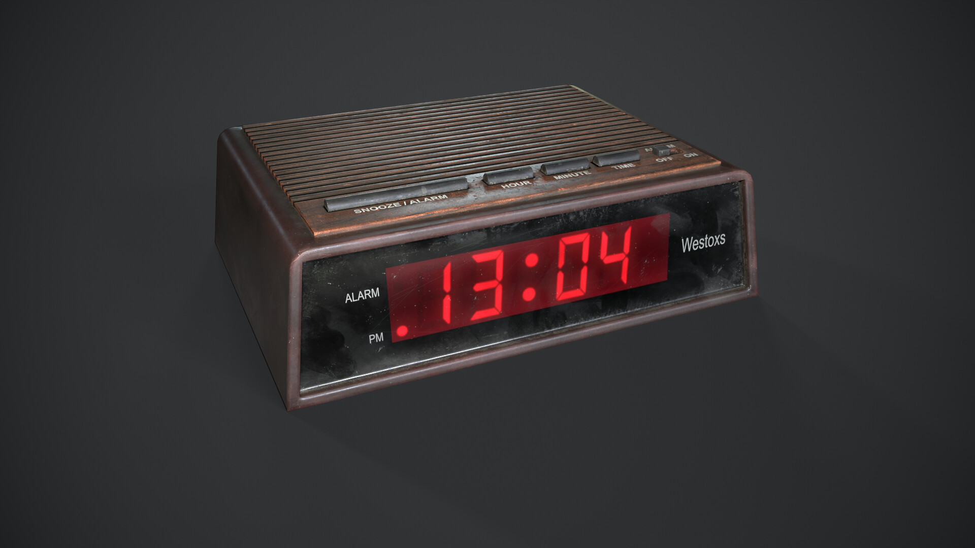 ArtStation - Retro Digital Clock