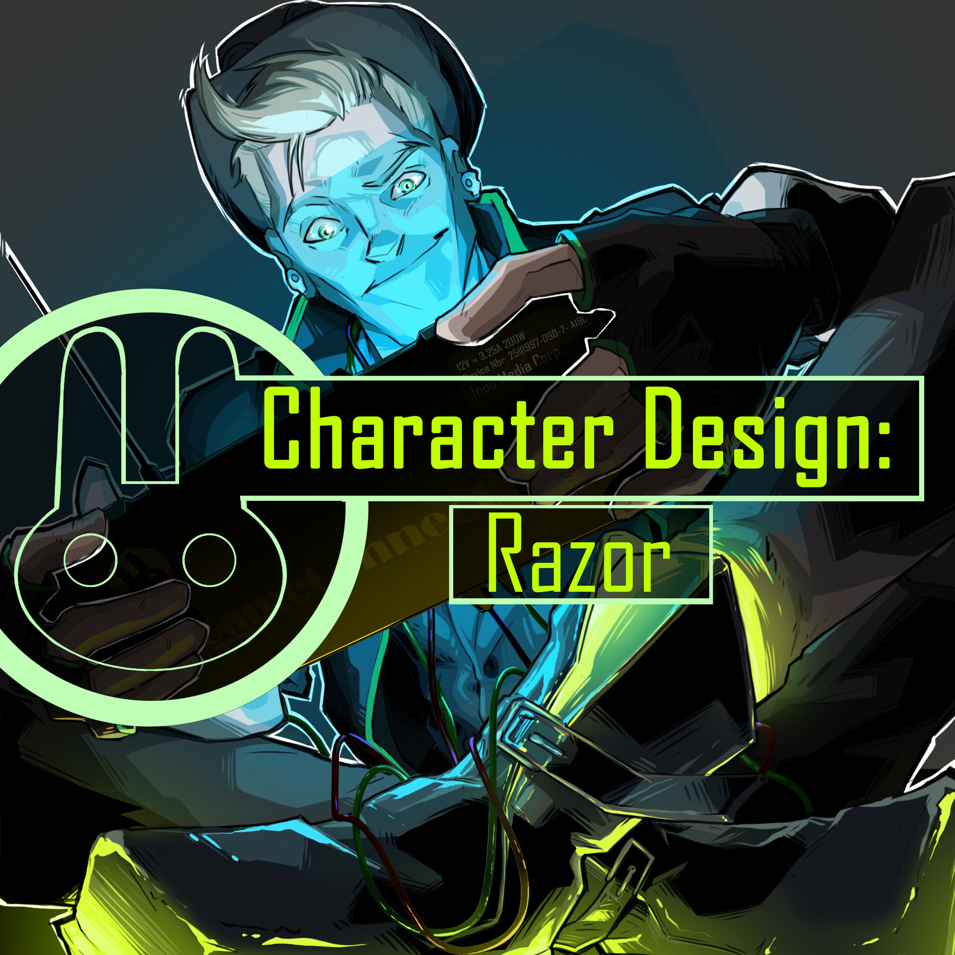 ArtStation - Character design: Razor