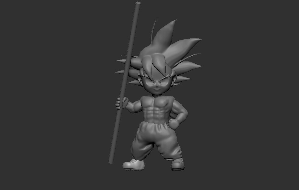 ArtStation - 3D Goku