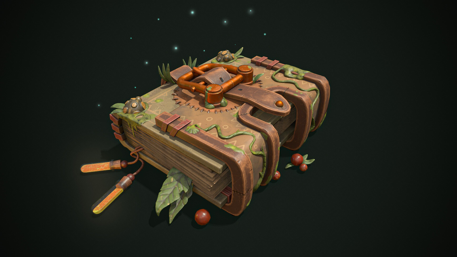 ArtStation - Witch Doctor Book 3D