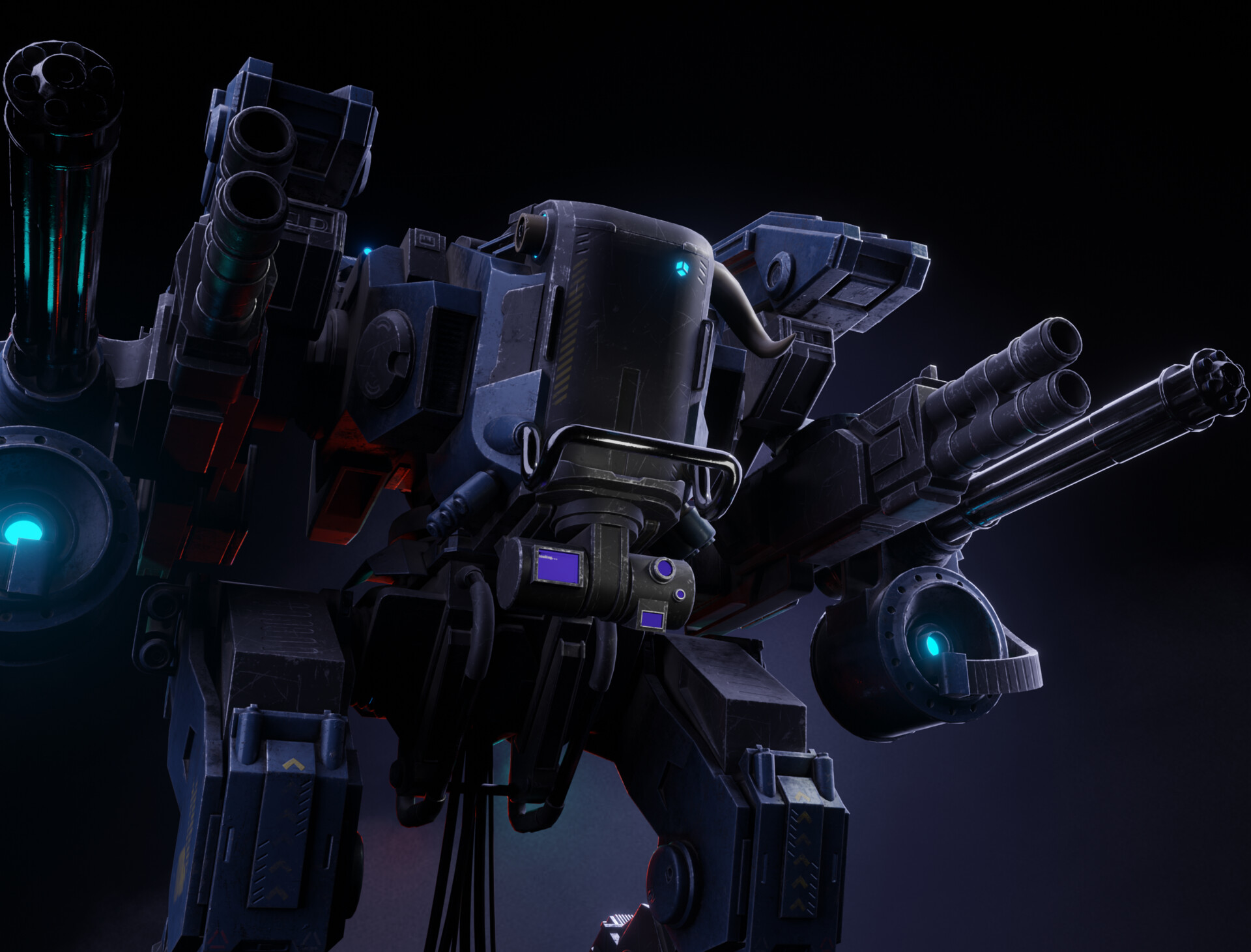 ArtStation - Mech Robo gamedev