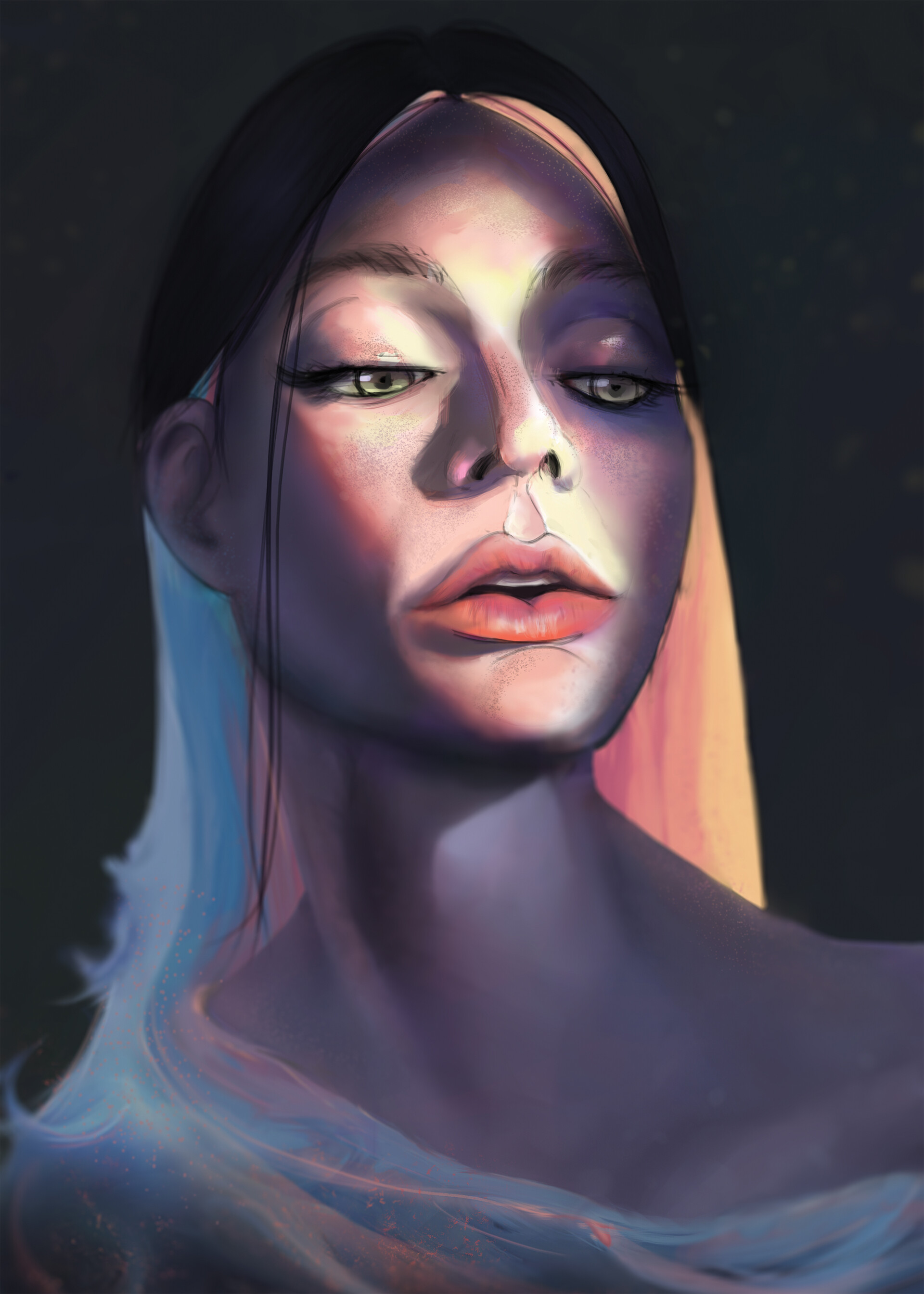 ArtStation - Los colores dependen de la luz que uno ve.