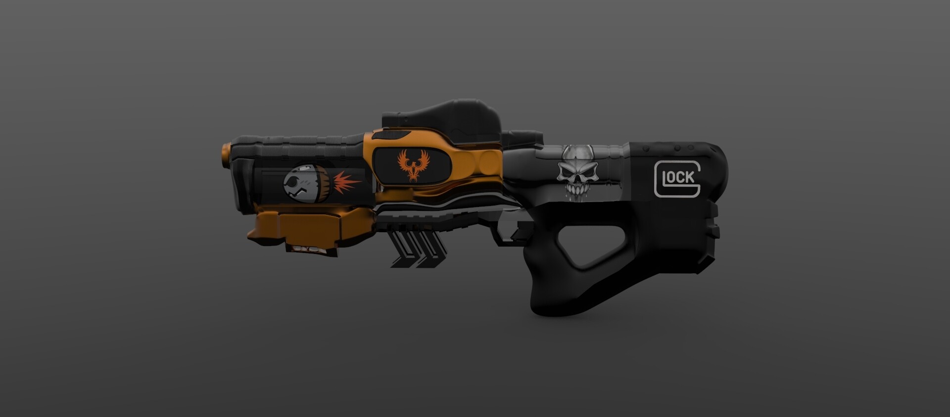 ArtStation - Star wars 3d concept gun