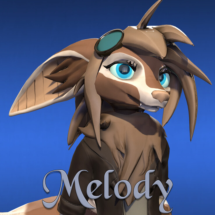 ArtStation - Melody - Character Model