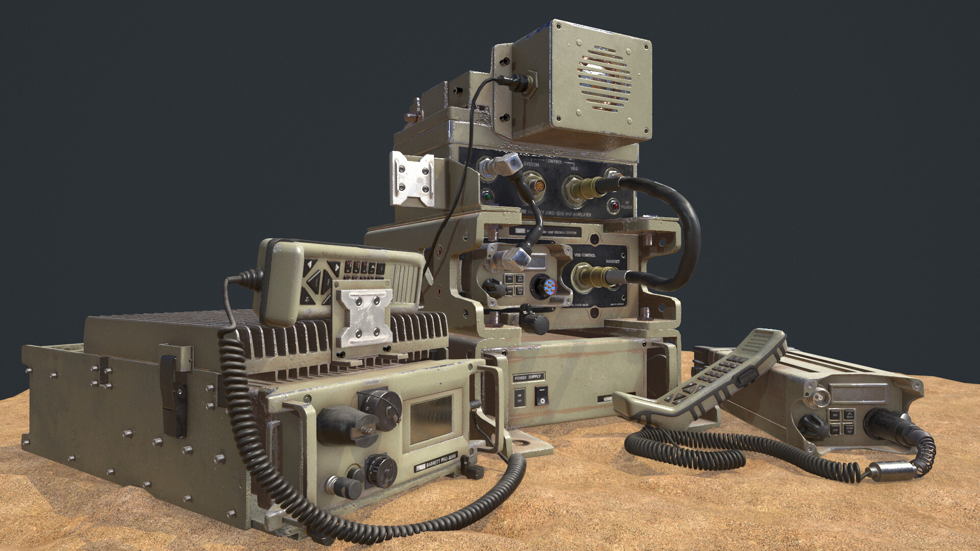 ArtStation - Military Radio