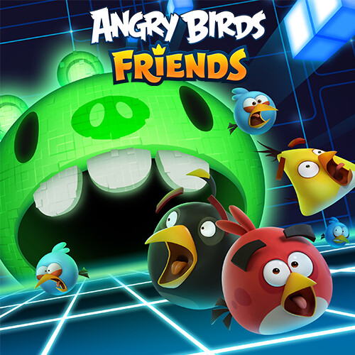 ArtStation - Angry Birds Friends - Retro Games Tournament