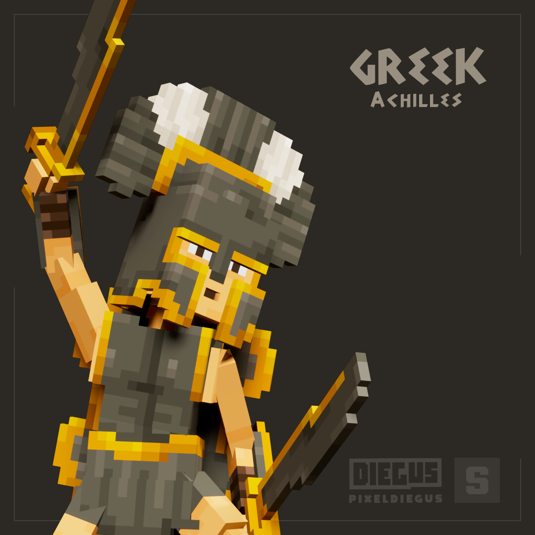 ArtStation - Achilles - Greek