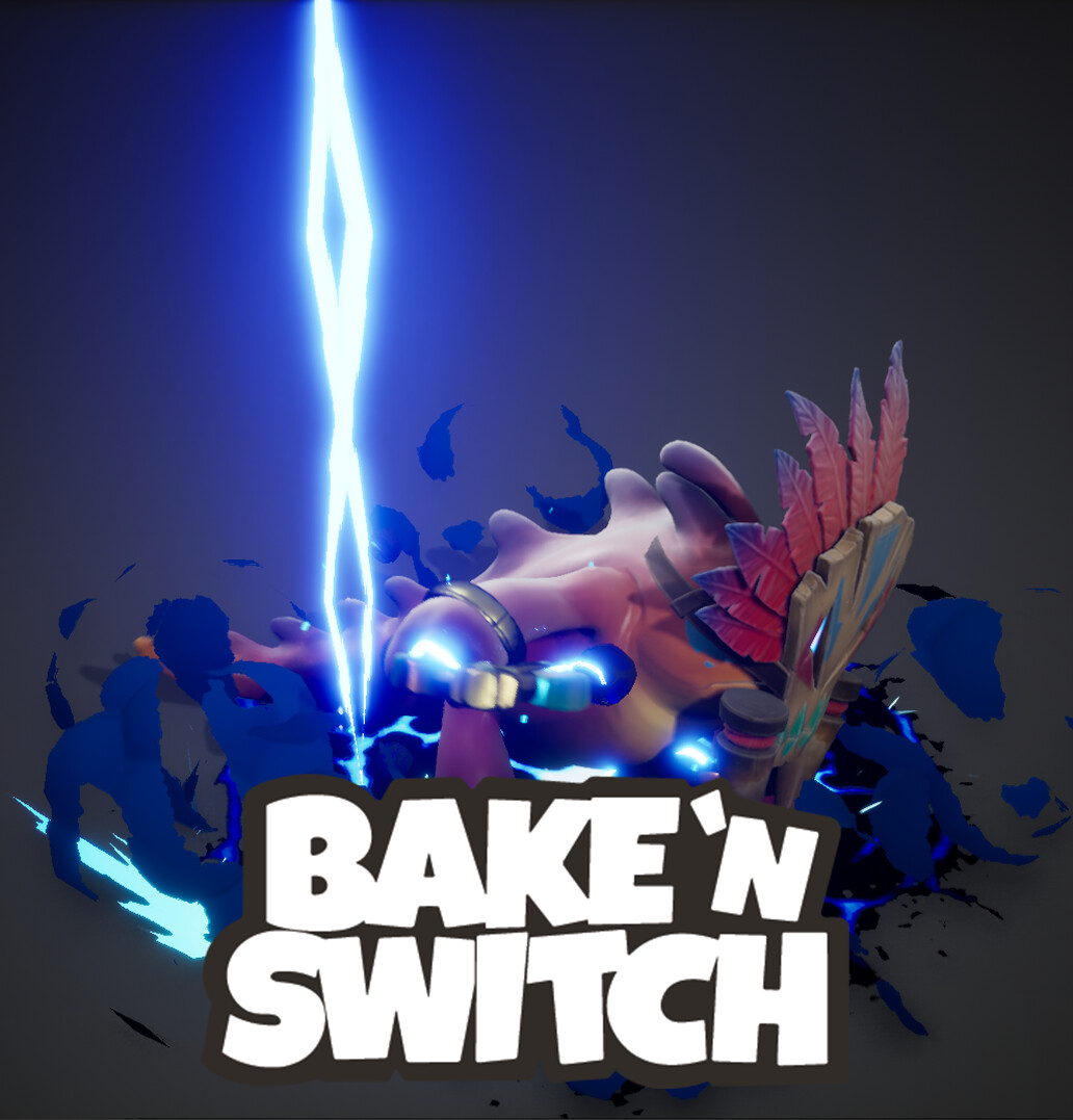 ArtStation - Bake 'N Switch - Maurice Teleport AOE Stun VFX