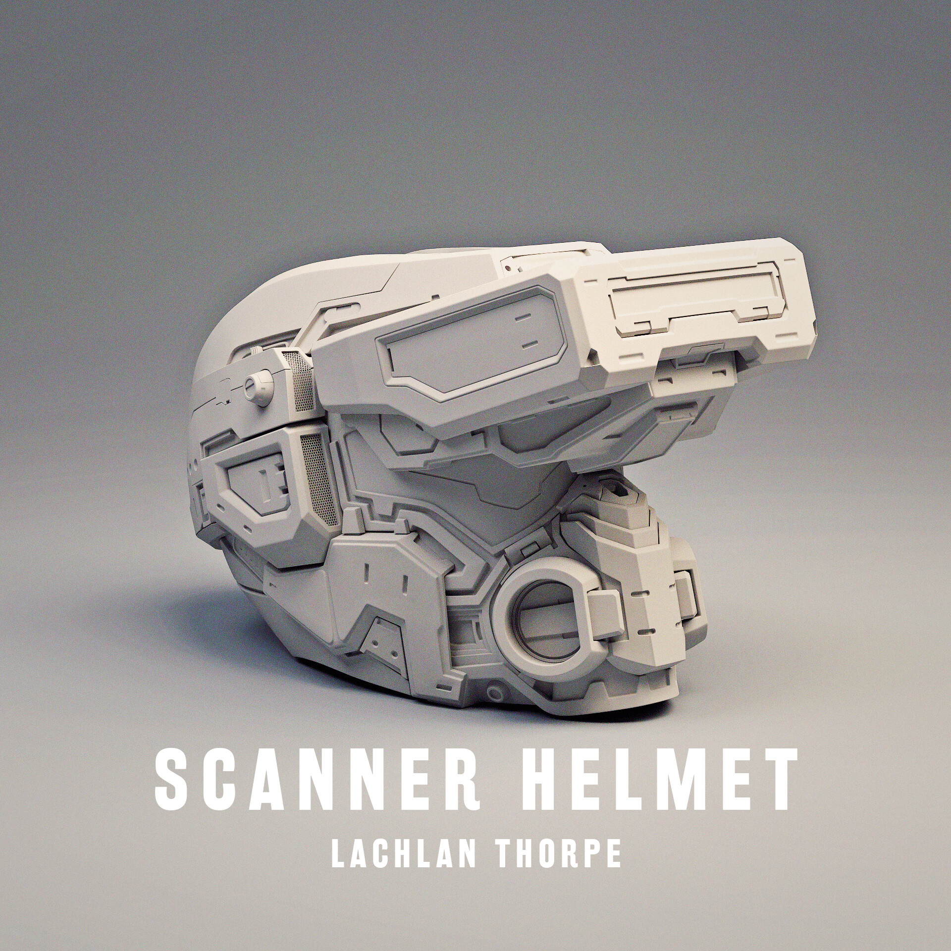 ArtStation - Scanner Helmet