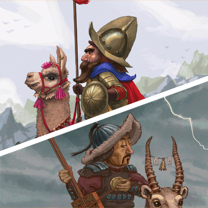 ArtStation - Dwarven Riders