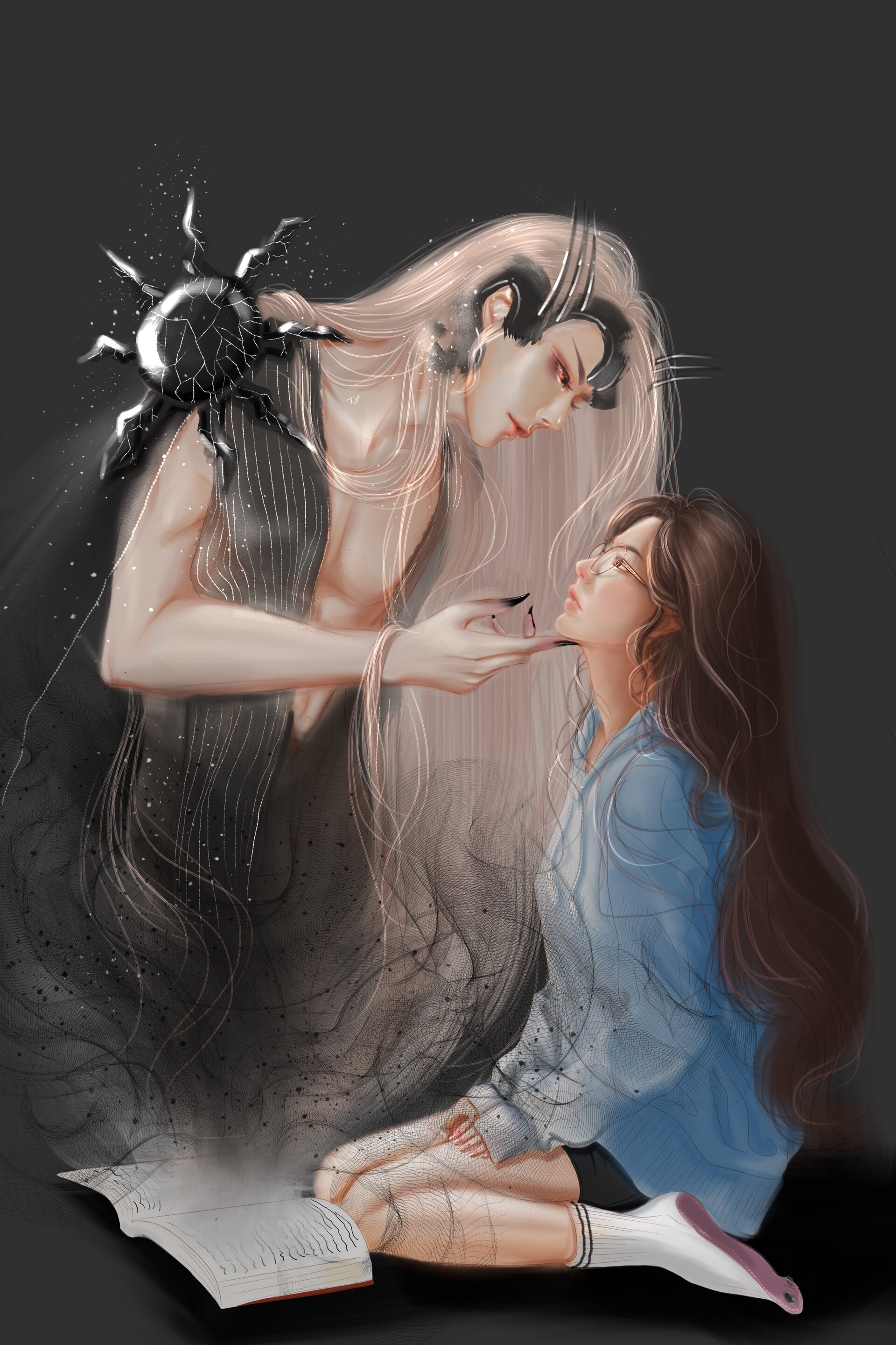 ArtStation - Me and my oc Orcus