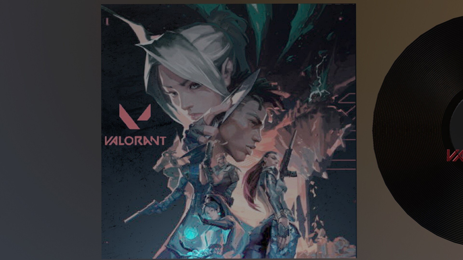 ArtStation - Valorant Vinyl LP and Cover